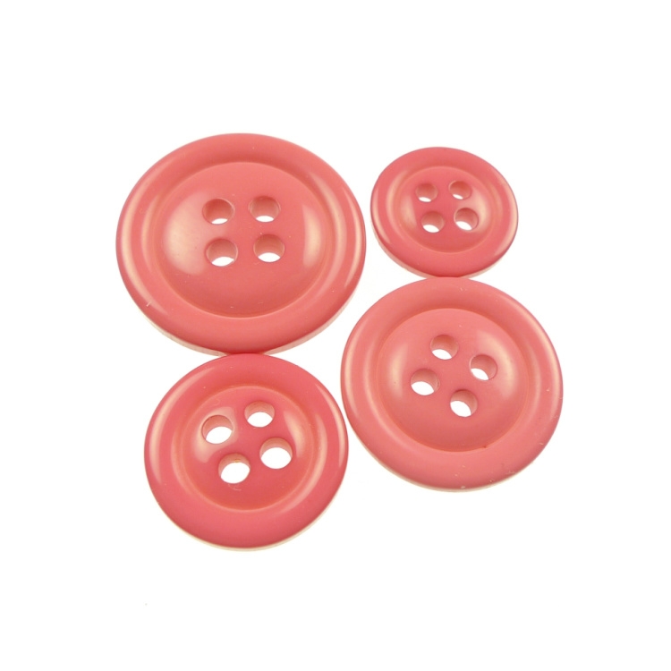 Knapper Rosa | Perlehuset nettbutikk alt i knapper, garn, perler og utstyr