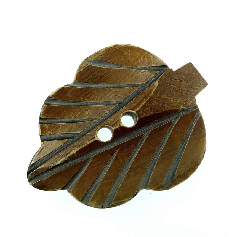 Knapper Horn blad | Perlehuset nettbutikk alt i knapper, garn, perler ...