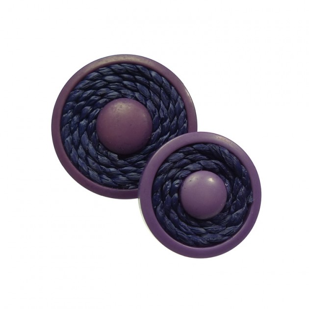 Knapper Lilla med tråd | Perlehuset nettbutikk alt i knapper, perler og utstyr på nett