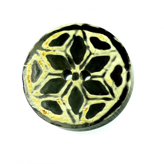 Knapper Horn runde | Perlehuset nettbutikk alt i knapper, garn, perler ...